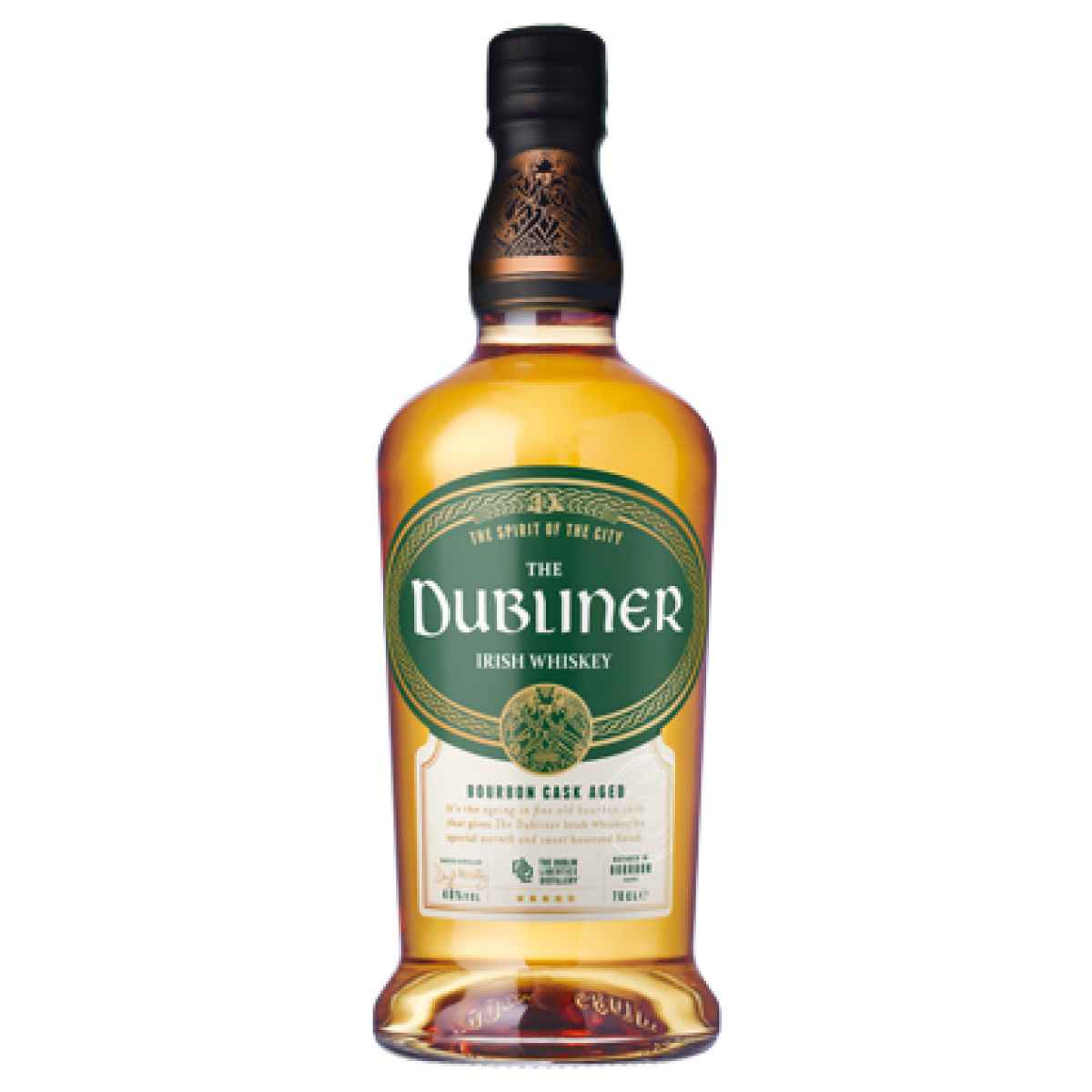 THE DUBLINER IRISH WHSKEY BOURBON CASK AGED 700ML - Drinks365